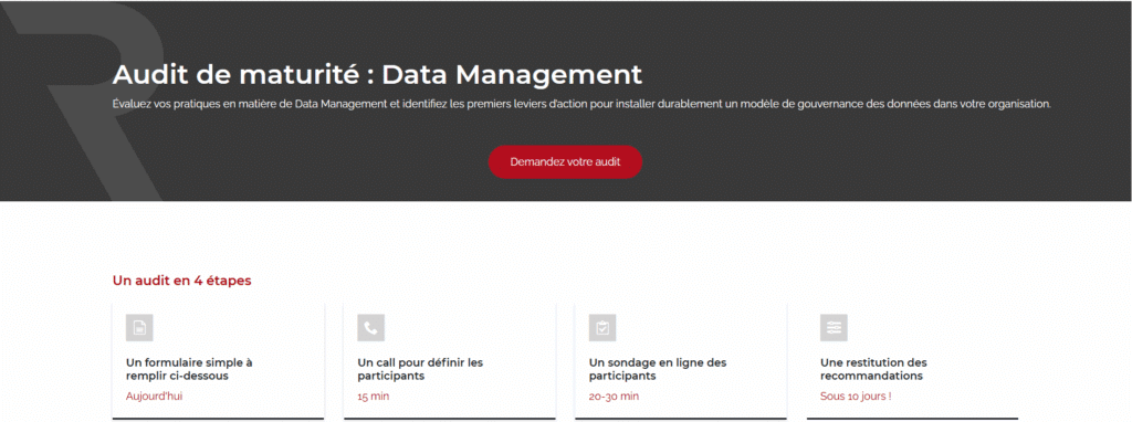 Les 3 nouveaux défis du Data Management - Redsen